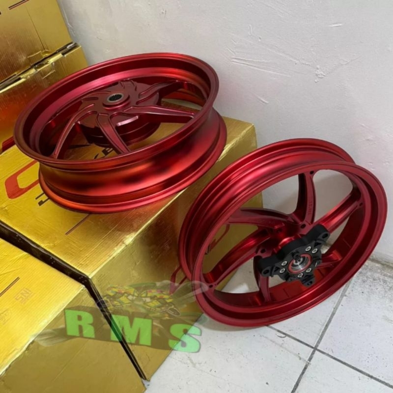 Jual Velg Pelek Racing Delkevic Six Star All New Yamaha Aerox 155 Depan ...