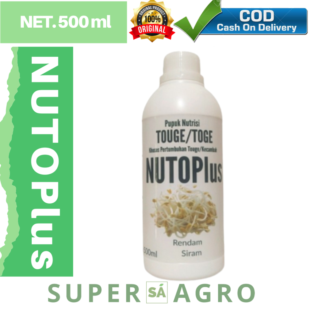 Jual NUTOPlus - Nutrisi Toge Plus - Nutrisi Tanaman Touge - Pupuk Tauge ...