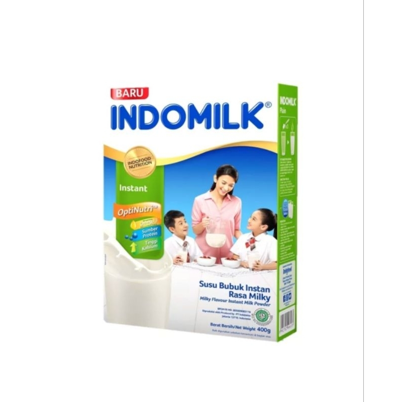 Jual Susu Bubuk Indomilk Instant Milky 400gr | Shopee Indonesia
