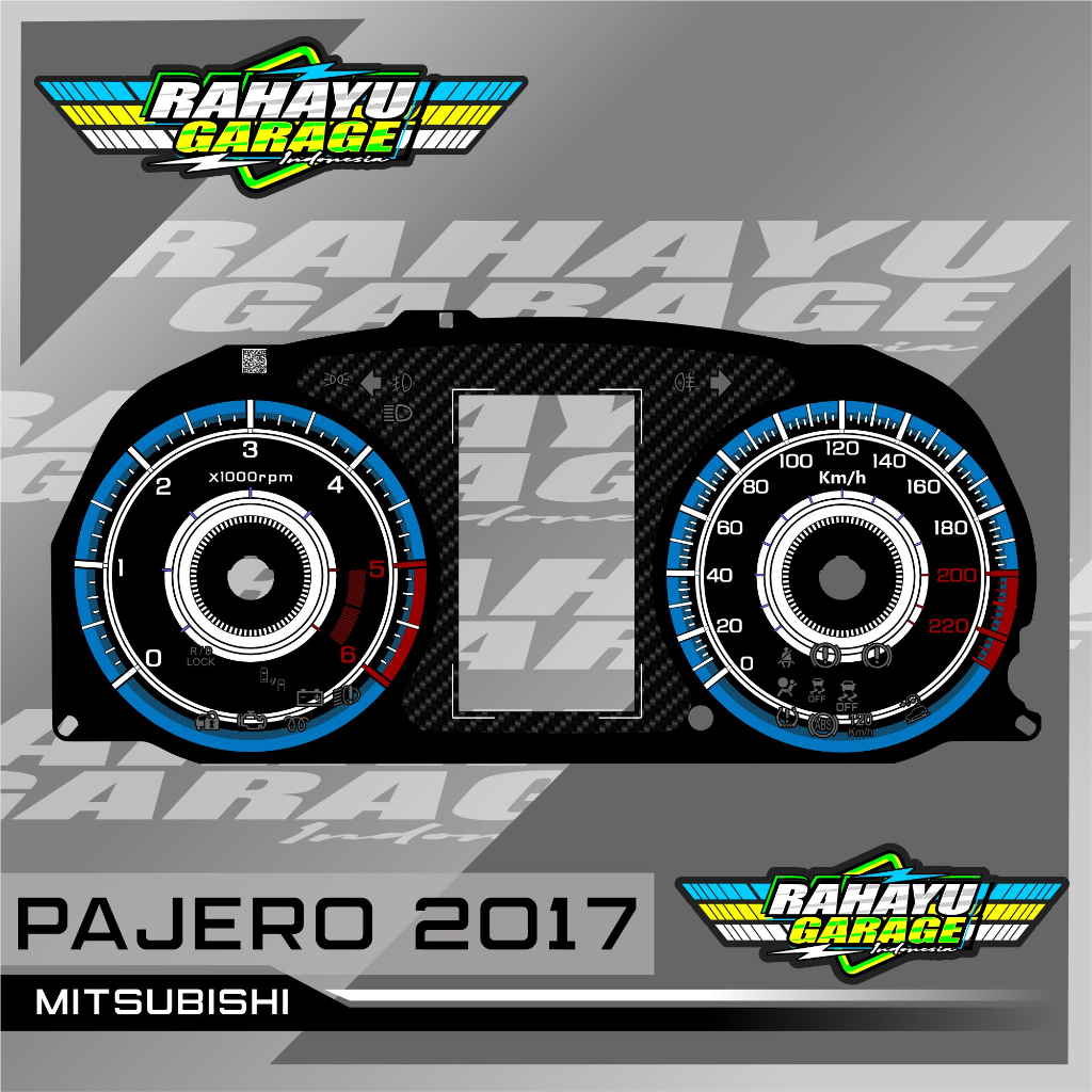 Jual PANEL SPIDO METER PAJERO 2017 SPEEDO METER CUSTOM PAJER 2017 ...