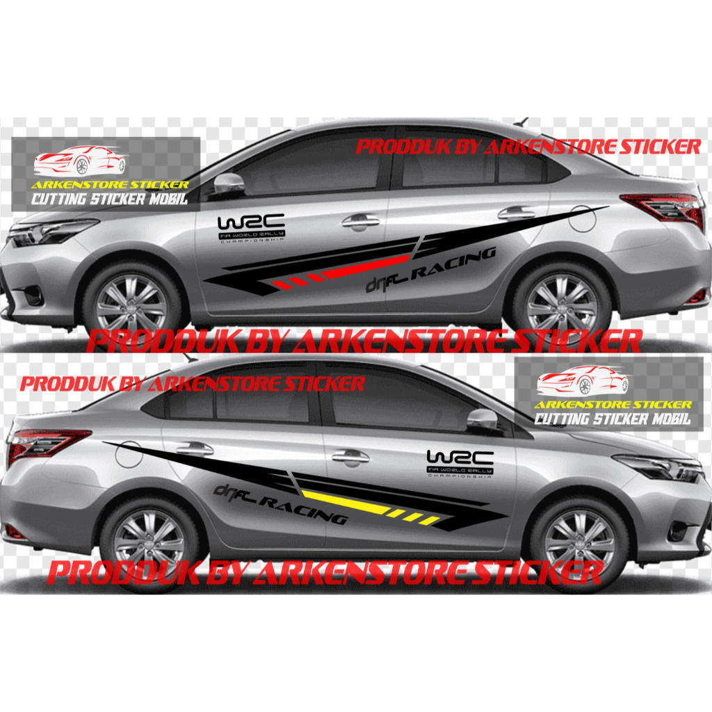 Jual cutting sticker list mobil corolla altis sedan stiker stiker mobil ...