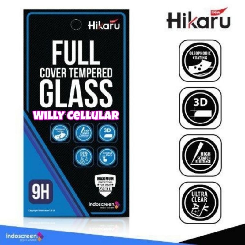 Jual itel RS4 A70 S23 P55 5G NFC - Full Cover Tempered Glass Hikaru | Shopee Indonesia