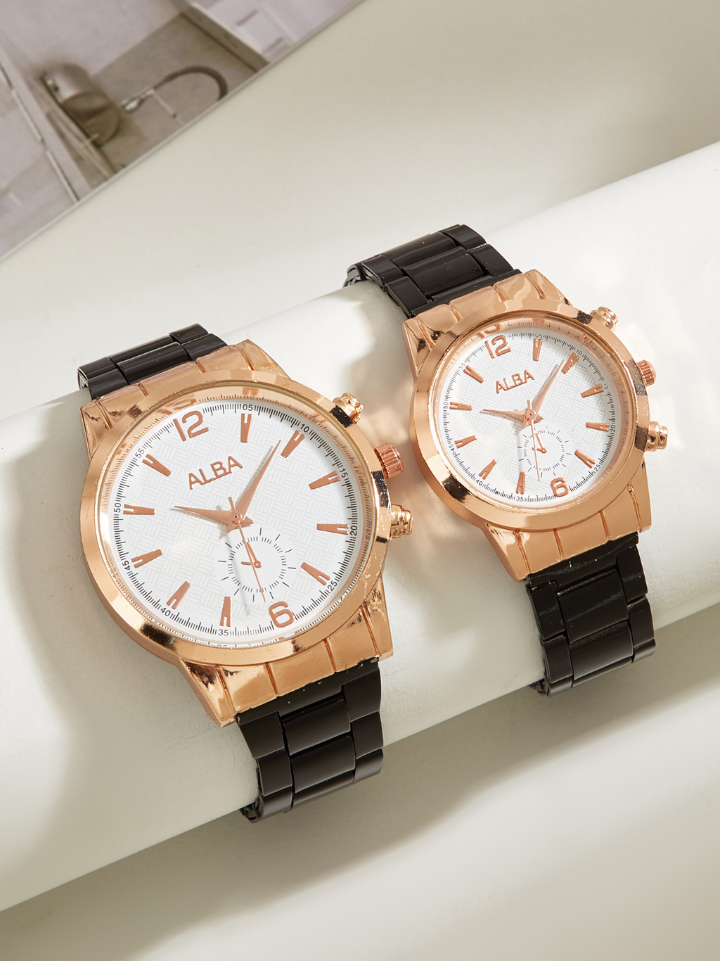 Jual Jam Tangan Analog Quartz Alba Premium Tali Rantai Klasik Kasual ...