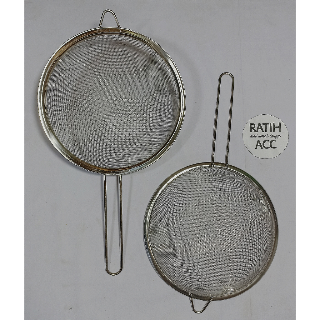 Jual saringan ayakan stainless penyaring tepung gula santan kelapa ...