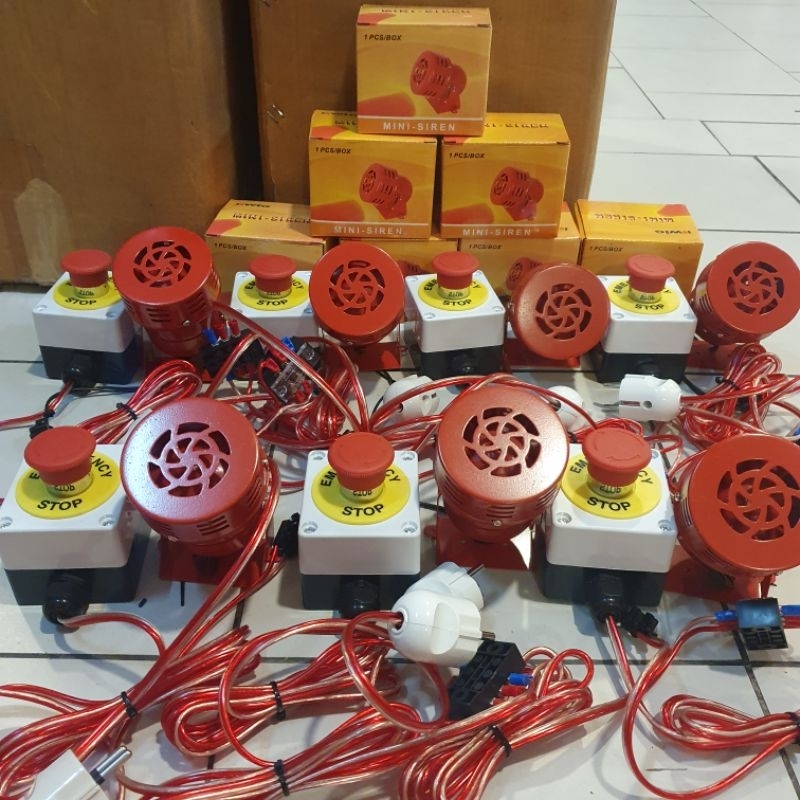 Jual Sirine Peringatan Emergency Baby Sirine MS190 Siap Pakai | Shopee ...