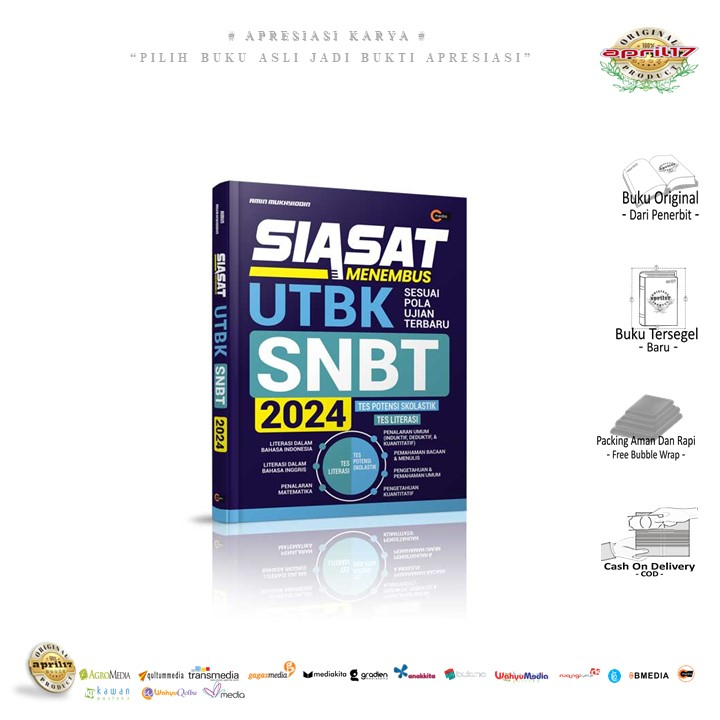Jual BUKU SIASAT MENEMBUS UTBK SNBT 2024 - Penulis: Amin Mukhyiddin , Penerbit: CMedia | Shopee ...