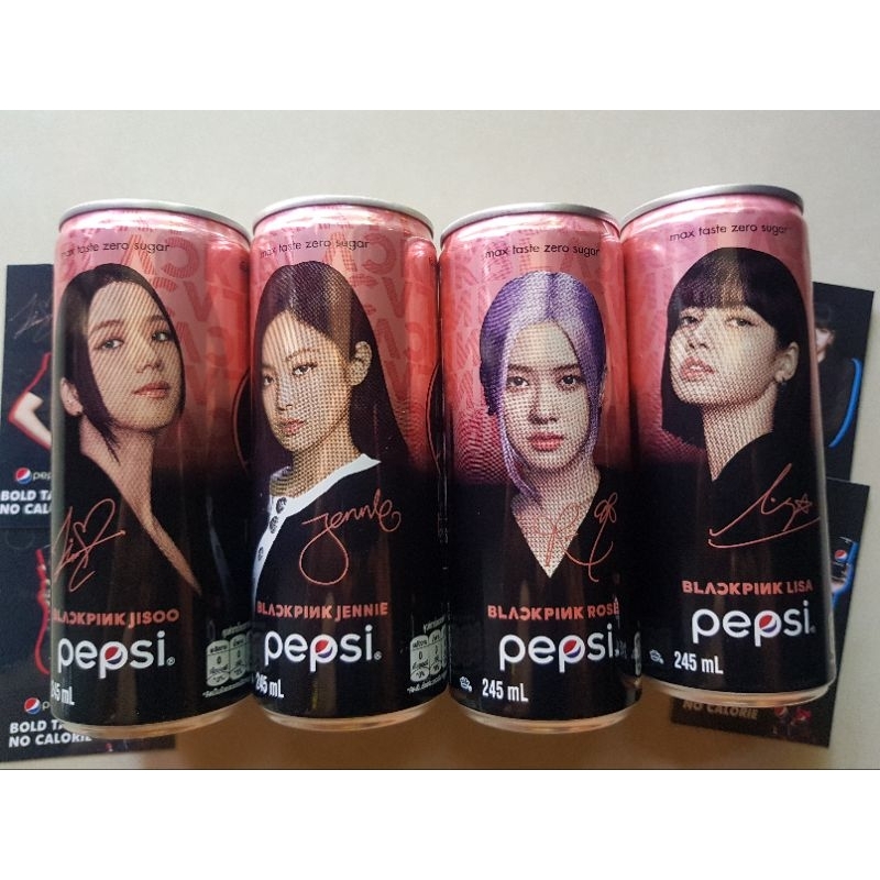 Jual Blackpink x Pepsi Malaysia kaleng tanpa isi LIMITED EDITION ...