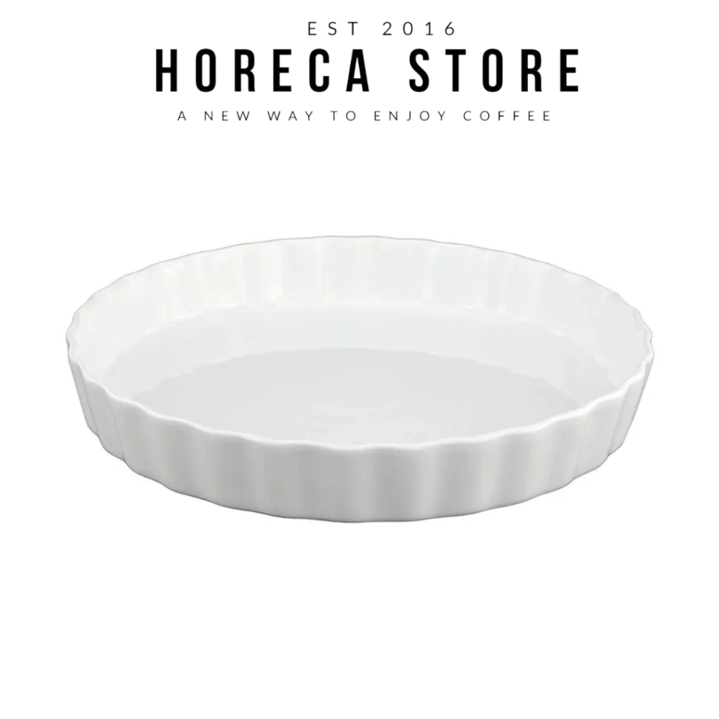 Jual Tiramisu Pie Plate 11.5 cm /13.5cm Piring Ramekin Keramik Putih ...