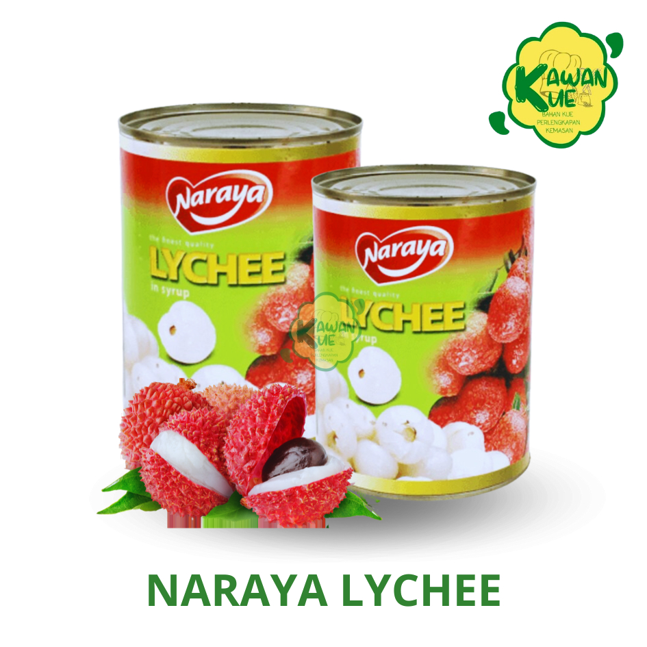 Jual LECI KALENG NARAYA / LYCHEE IN SYRUP NARAYA | Shopee Indonesia