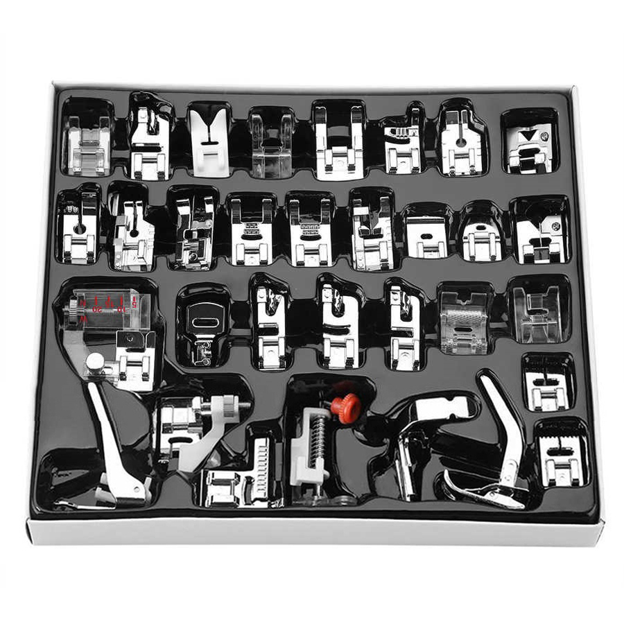 Jual 32pcs Mesin Jahit Kit Lengkap Set Menjahit 32 pcs Sewing Presser ...