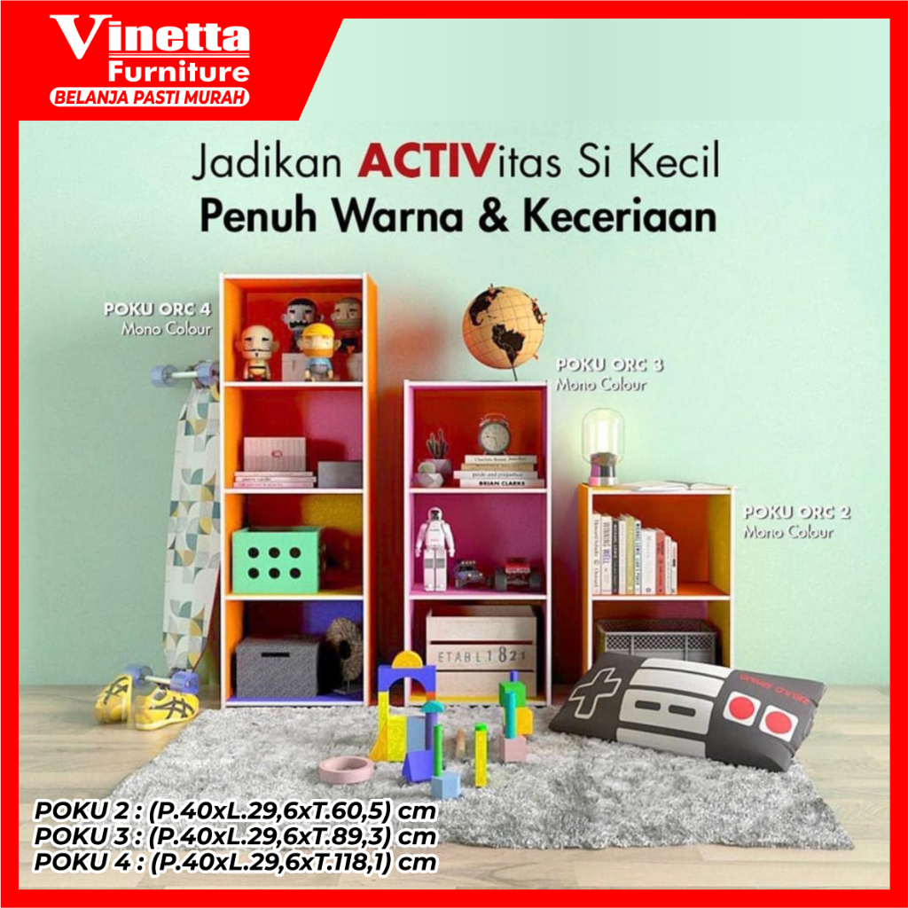 Jual Rak Susun isi 2/3/4 ACTIV | Shopee Indonesia