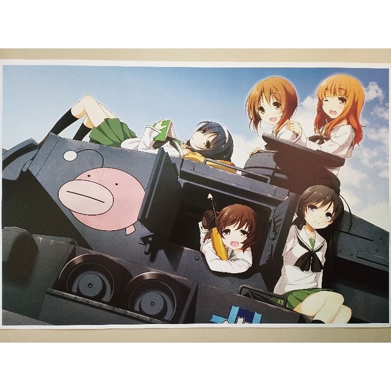 Jual Poster Anime Girls und Panzer 3 Merchandise | Shopee Indonesia