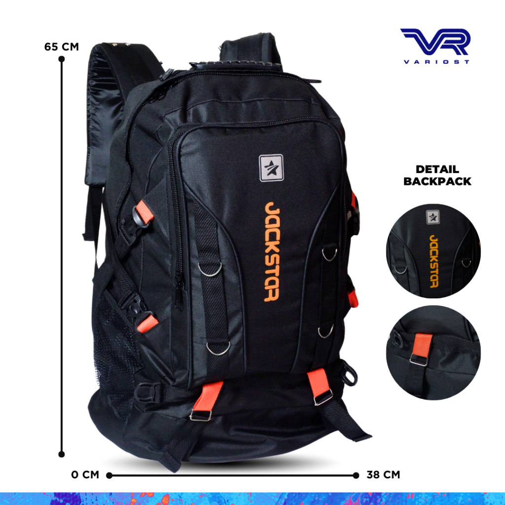 Jual Tas Ransel Pria Jumbo Backpack 60L / Tas Ransel Carrier Unisex ...