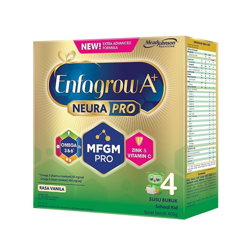 Jual Enfagrow A+ 4 400gr Susu formula Anak Kids | Shopee Indonesia