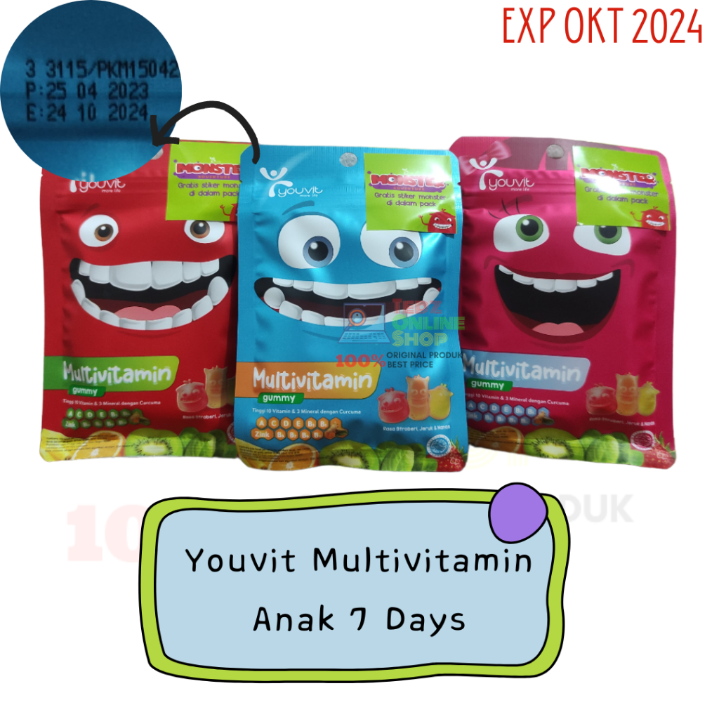 Jual Youvit Multivitamin Anak 28gr | Shopee Indonesia