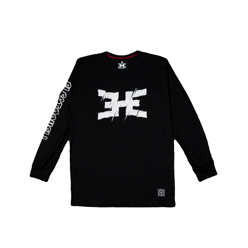 Jual ELECTROHELL | KAOS LENGAN PANJANG | MTSLS FLASHED BK | Shopee ...