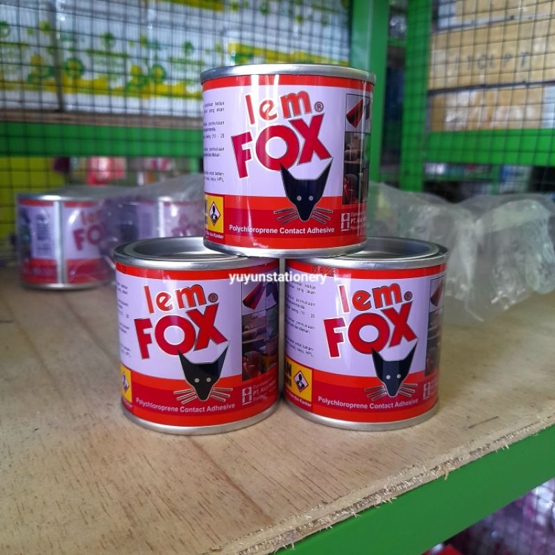 Jual Lem FOX Kuning 70 gr | Lem Kayu Kuning | Shopee Indonesia