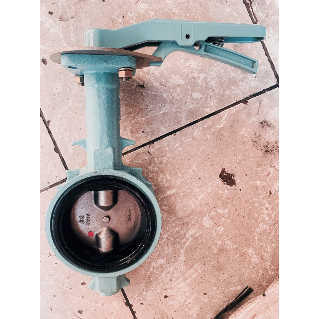 Jual 3" Butterfly Valve TOYO -3 inch /DN 80 /DN80 (PN 16/ Jis 10k /Ansi ...