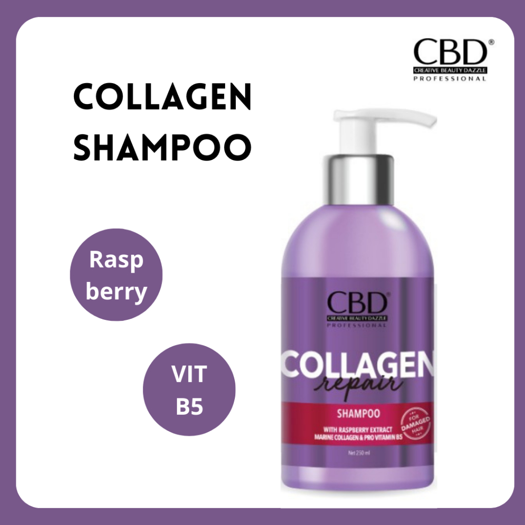 Jual CBD Collagen Repair Shampoo 250ml | Shopee Indonesia