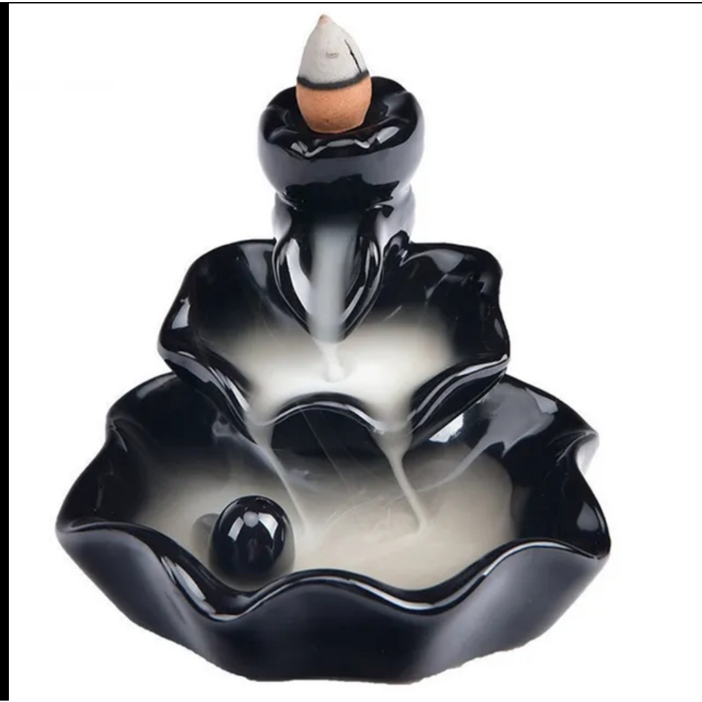 Jual Nomaid.id - Dekorasi Dupa Miniatur Gunung Air Terjun dan Daun ...