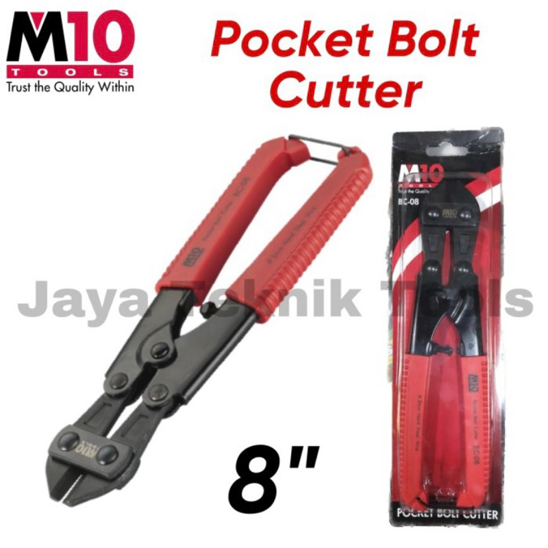 Jual Bolt Cutter Gunting Beton 8" M10 Pocket Kecil Praktis Besi Kawat ...