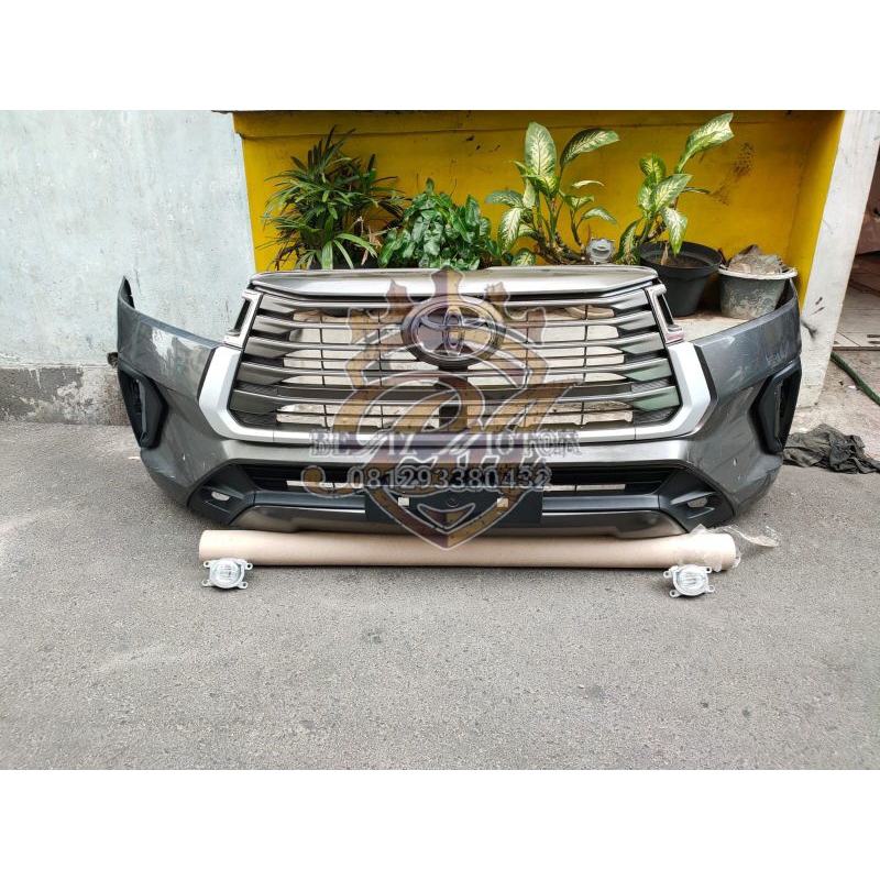 Jual Bemper Bumper depan Toyota Innova Inova Reborn Ribon Facelift plus ...