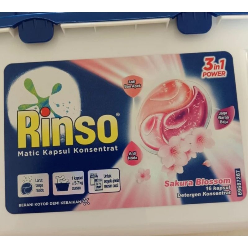 Jual rinso kapsul detergent | Shopee Indonesia
