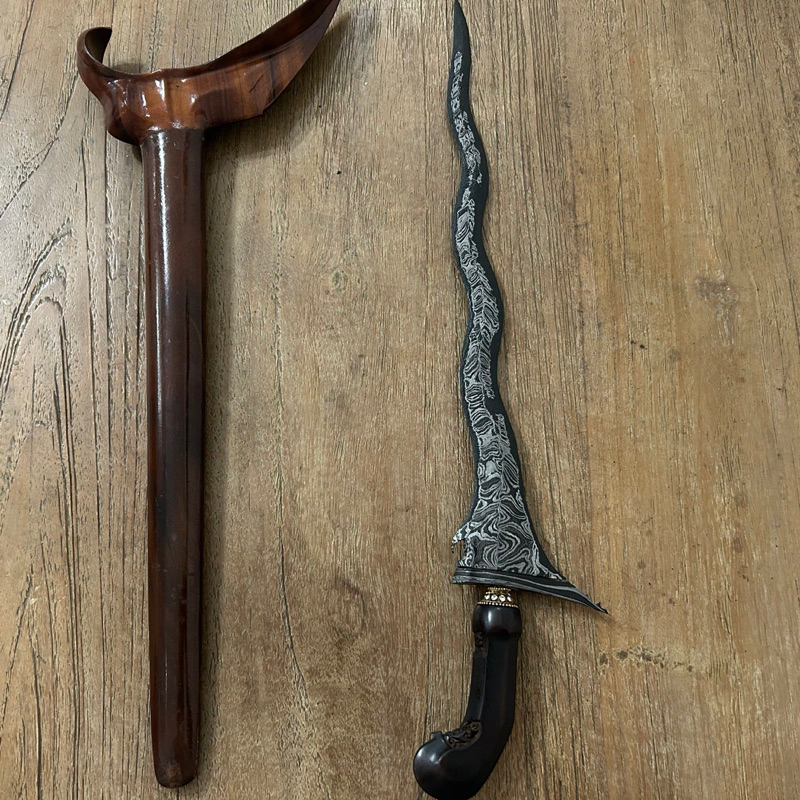Jual Keris Pusaka Sepuh Luk 7 Murdo Malela Murdho Malelo Blambangan Mataram Lar Gangsir Istimewa ...