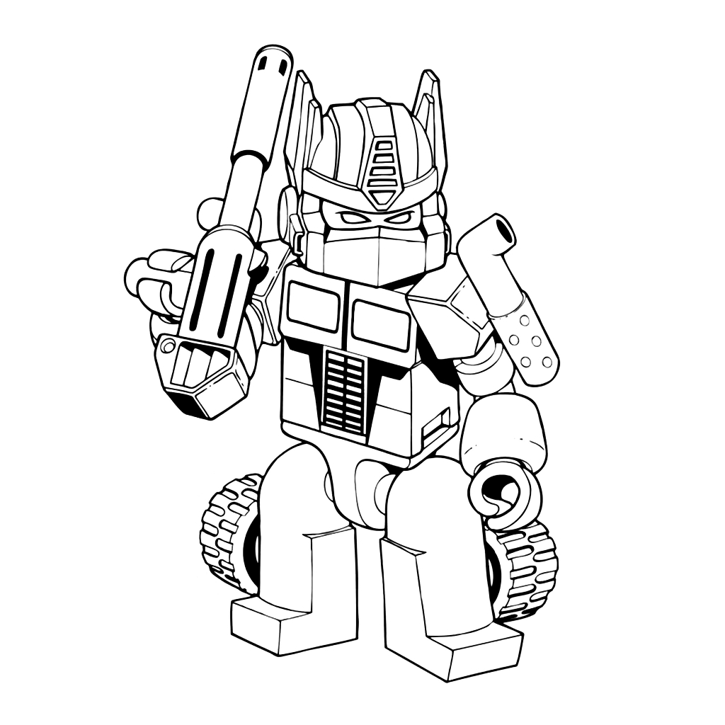 Jual Gambar Sketsa Mewarnai / Transformers / Part 1 / Gambar Sketsa ...