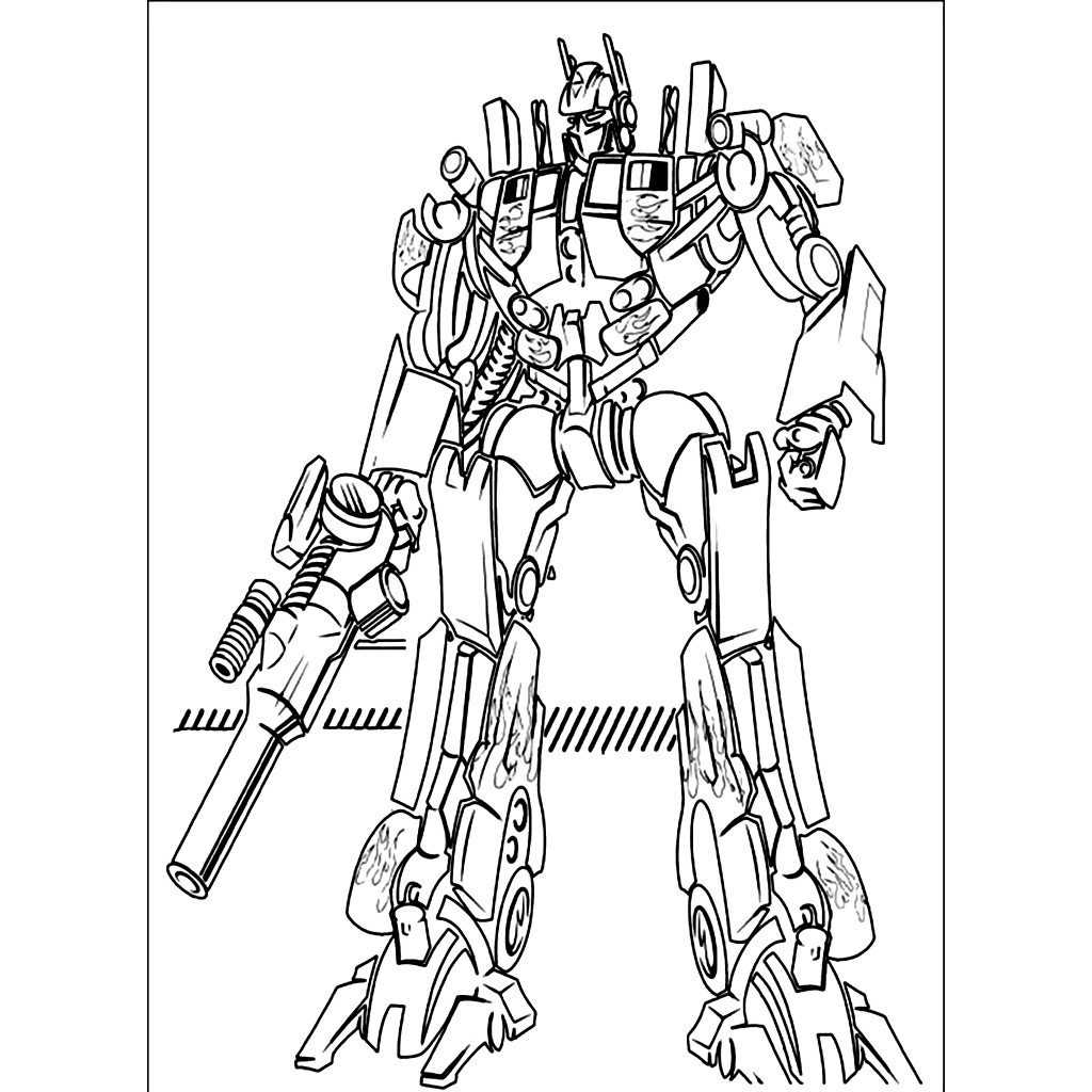 Jual Gambar Sketsa Mewarnai / Transformers / Part 2 / Gambar Sketsa ...