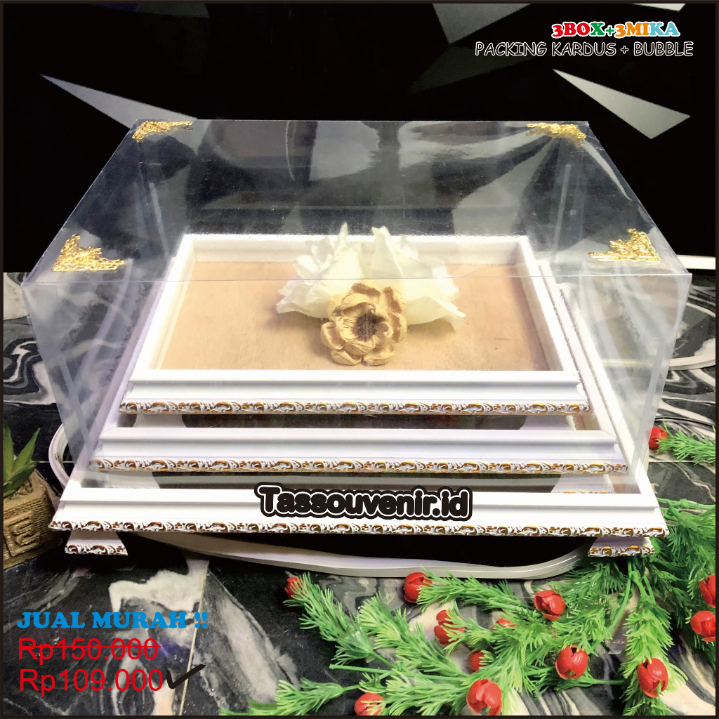 Jual KOTAK HANTARAN SESERAHAN MODEL FRAME FIBER KUAT BAHAN DARI KAYU ...