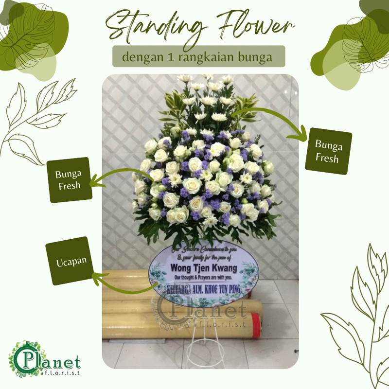 Jual Standing Flower / Bunga Stand Surabaya Murah | Shopee Indonesia
