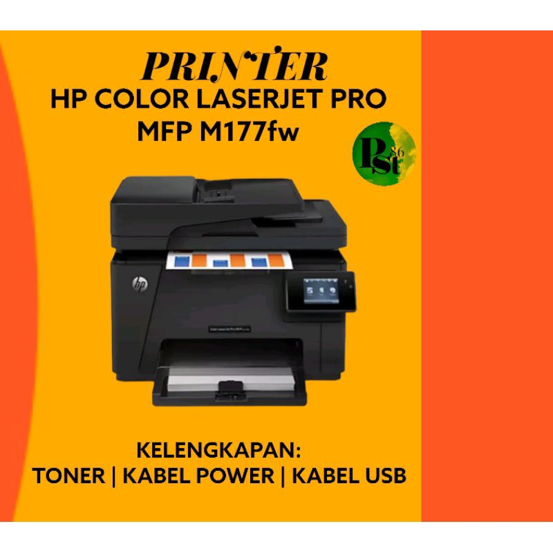 Jual Printer Hp LaserJet Pro m177fw Printer Laser Color Print Scan Copy ...