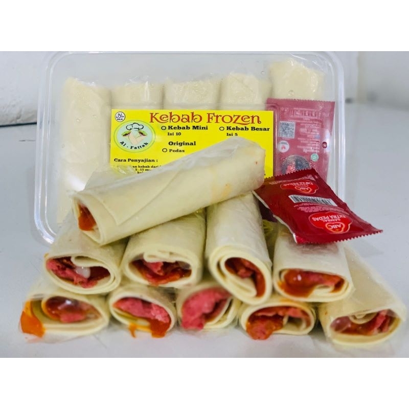 Jual KEBAB FULL BEEF/ KEBAB ISI 10 PC | Shopee Indonesia