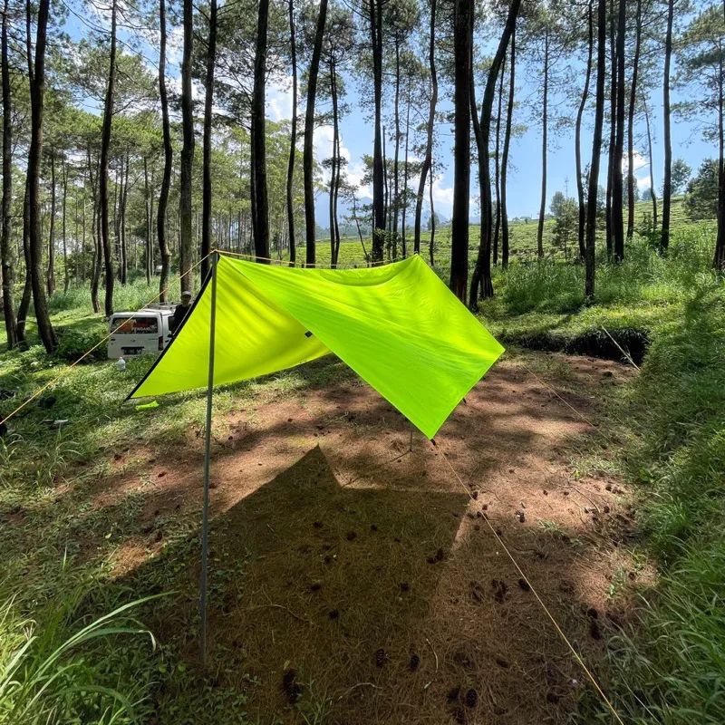 Jual Flysheet 3x4 dan 3x3 loop 19 Waterproof | Tarp Tend Bivak | Shopee ...