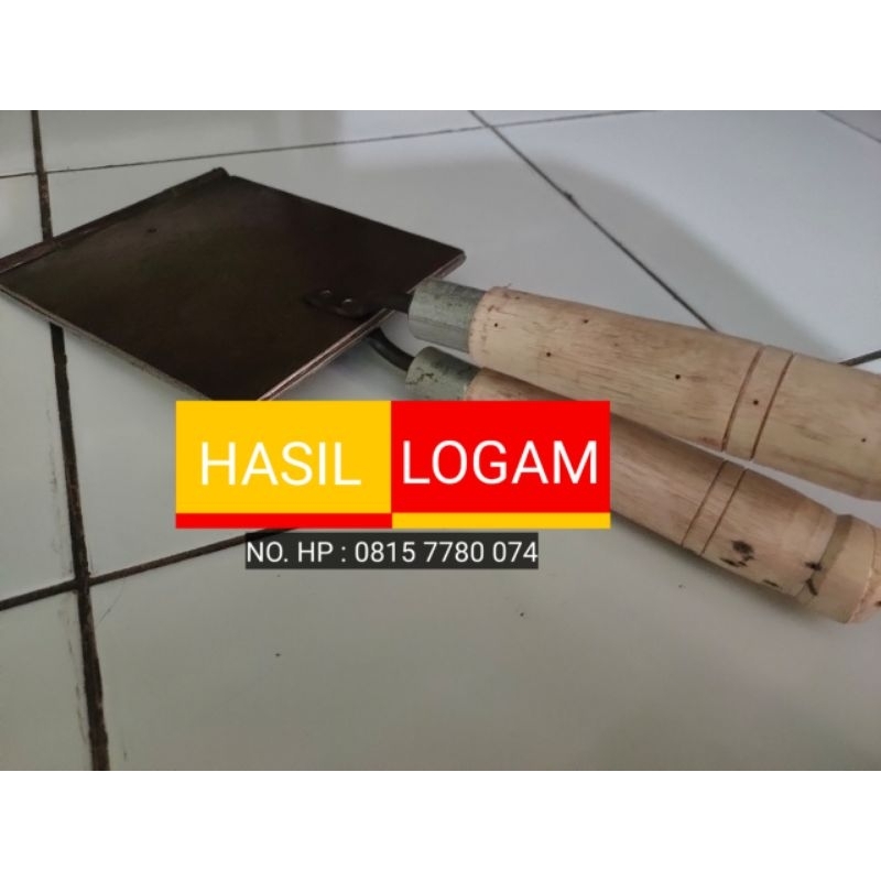 Jual Cetakan kue ukuran besar 15 x 17 kue gapit, kue opak, kue simping ...