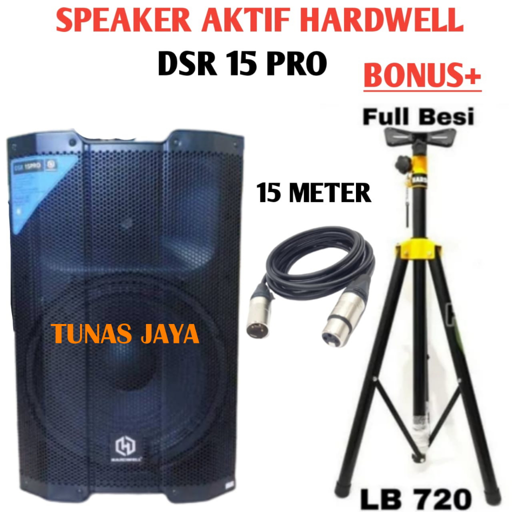 Jual SPEAKER AKTIF HARDWELL DSR 15 PRO DSR15pro ( 500 WATT )HARGA ...