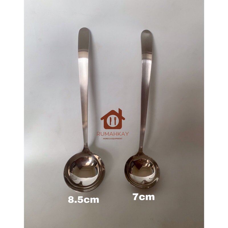Jual Centong Ladle irus sop sayur kuah bakso stainless tebal | Shopee ...