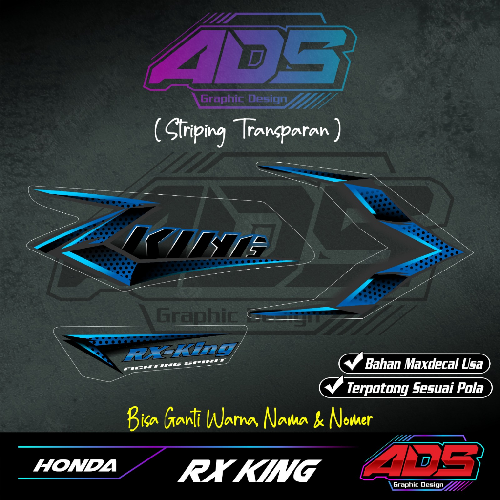 Jual STRIPING RX KING GARIS - STRIPING MOTOR RX KING GARIS TRANSPARAN ...