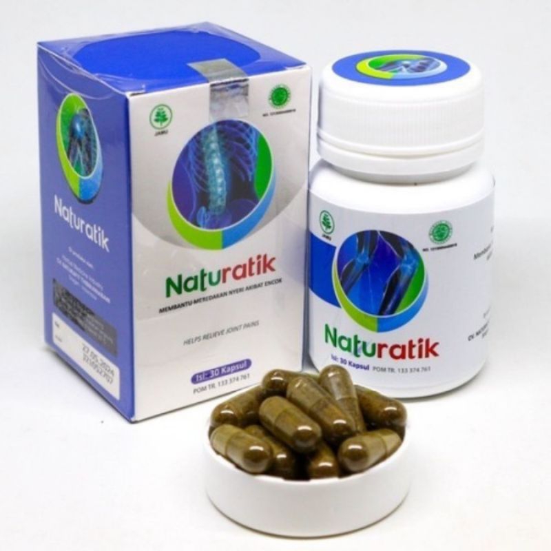 Jual naturatik naturafit 30kapsul-obat nyeri sendi asam urat rhematik ...