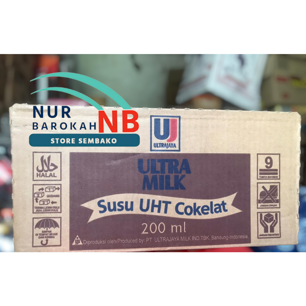 Jual Ultra Milk Cokelat 1 DUS (Isi 24 PCS) 200ml | Shopee Indonesia