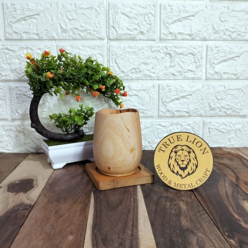 Jual Gelas Kayu / Cangkir Kopi Kayu | Shopee Indonesia