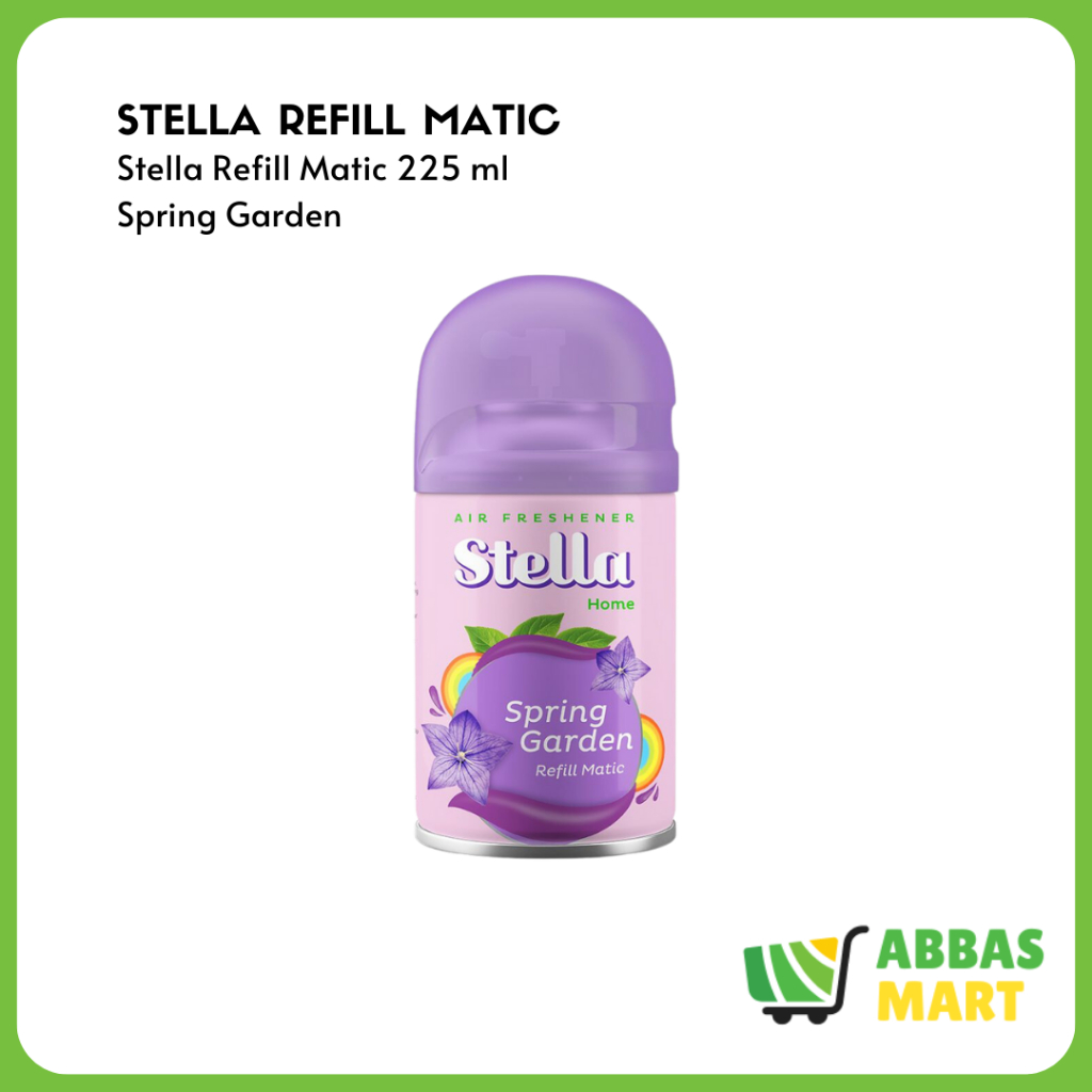 Jual STELLA Refill Matic 225 ml Isi Ulang Pengharum Ruangan Semprot ...