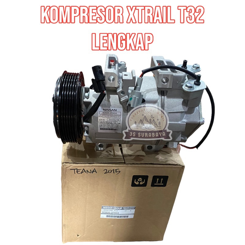 Jual Kompresor Xtrail T32 Kaki 4 Nissan 2014-2020 Ac mobil Compressor ...