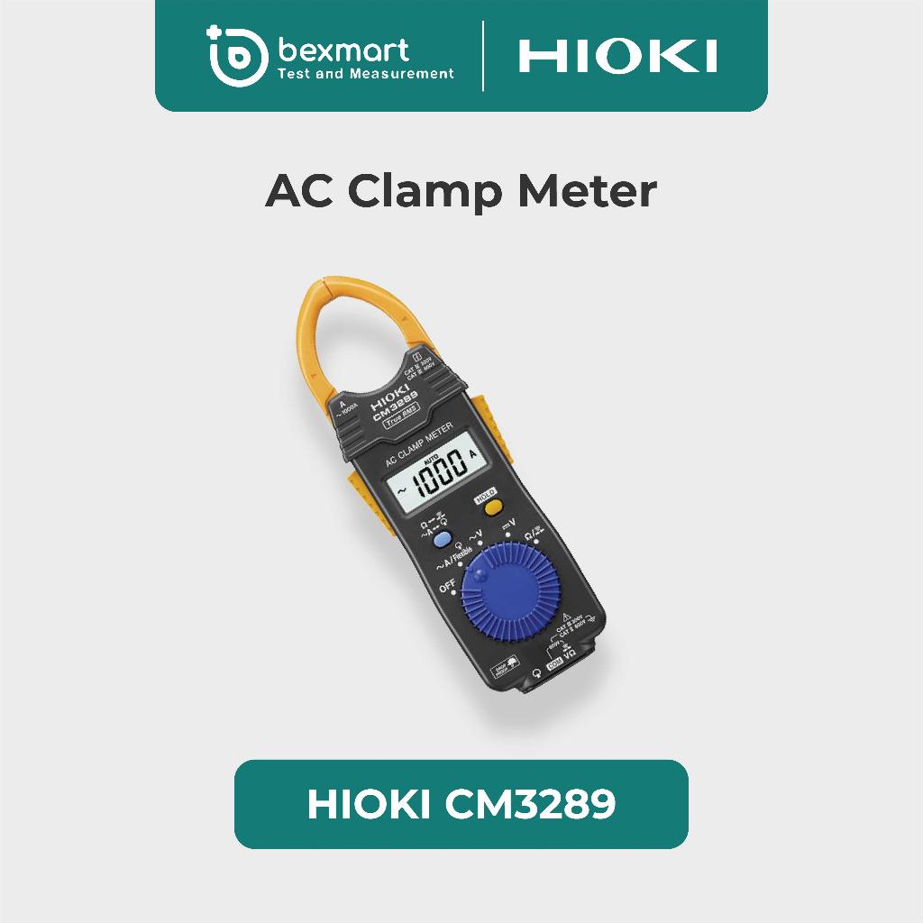 Jual HIOKI CM3289 Clamp Ampere Tang Ampere 1000A AC RMS | Shopee Indonesia