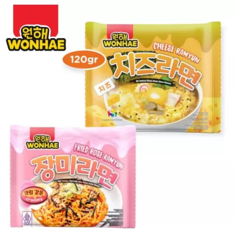 Jual MUJIGAE WONHAE Ramyun cheese /creamy Korean 120 gram | Shopee ...