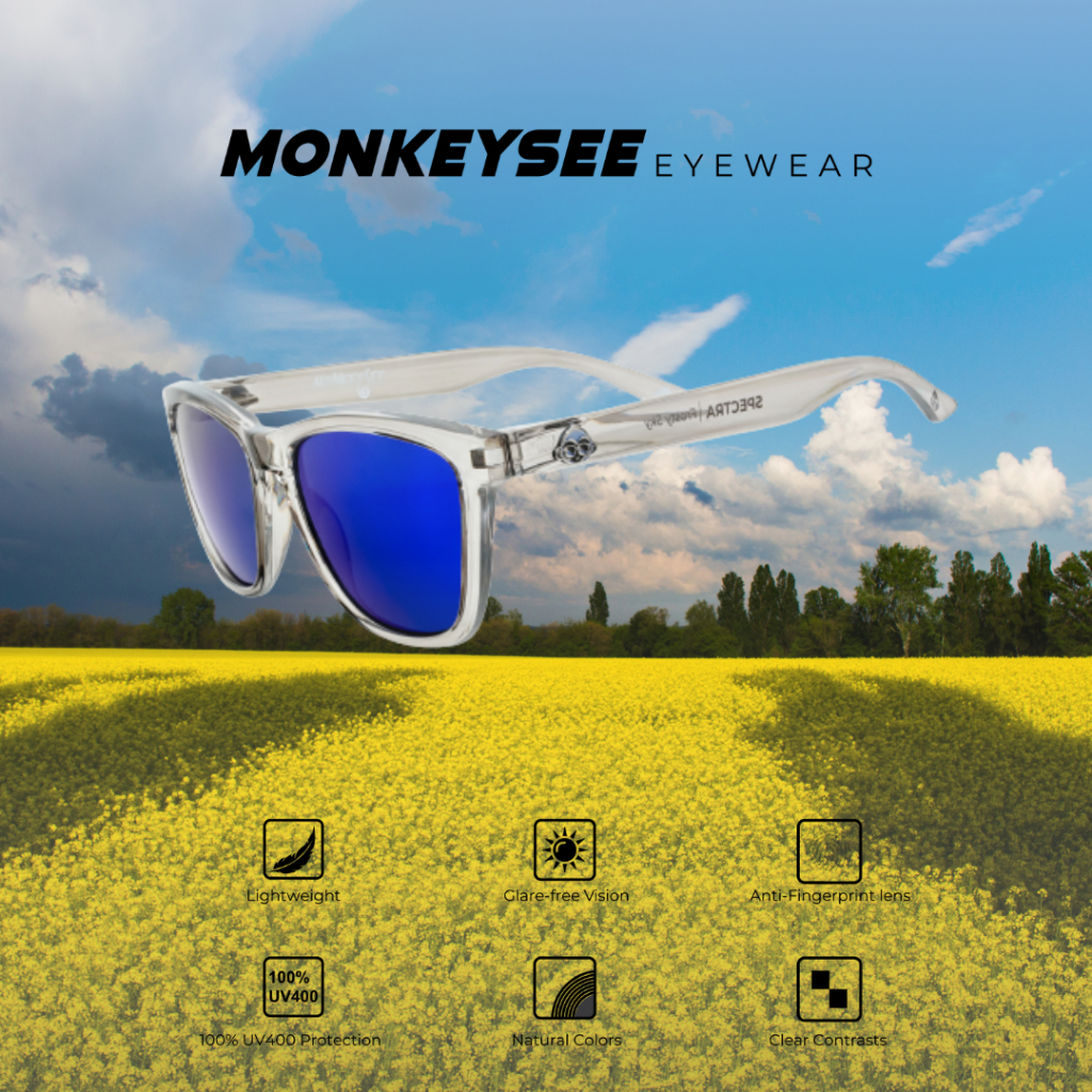 Jual SPECTRA Monkeysee Sunglasses Polarized Kacamata Lari Sepeda Hiking ...