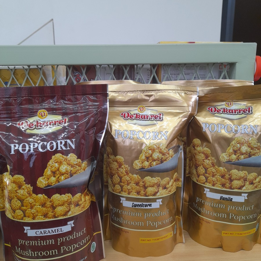 Jual De'karrel Popcorn 120g - Sweet Butter | Shopee Indonesia