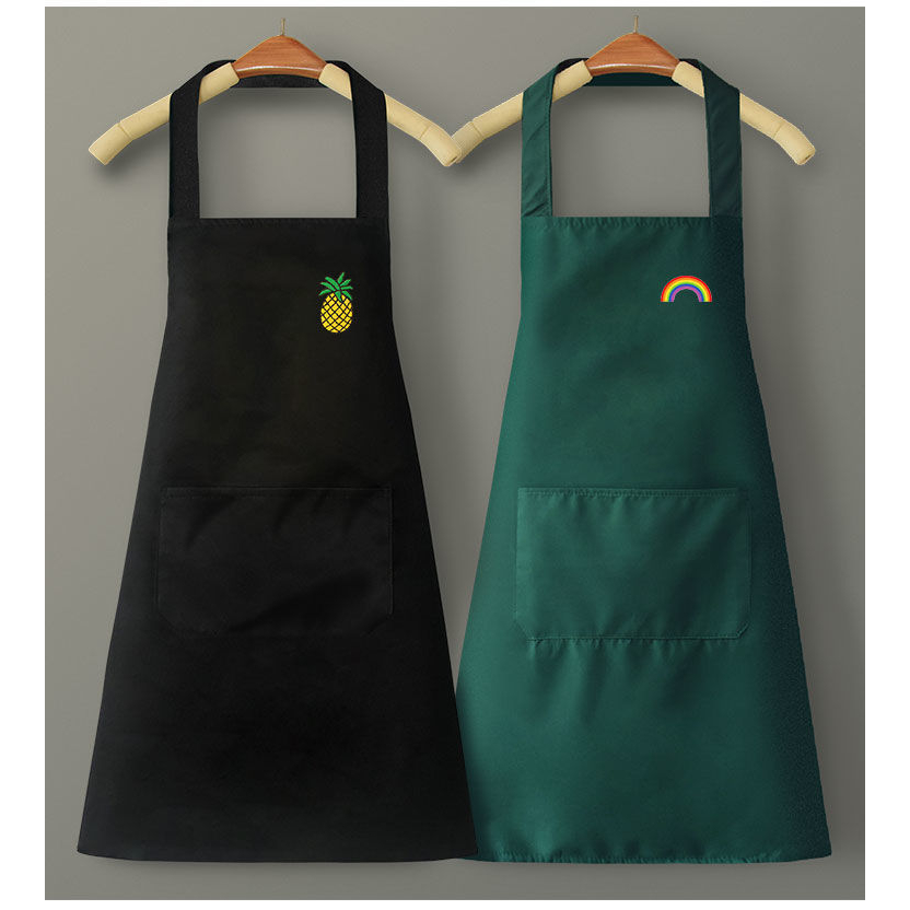 Jual Apron Celemek Waterproof Celemek Pria Wanita Celemek Masak Dapur ...