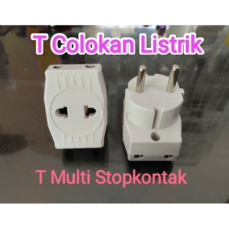 Jual Stopkontak T Multi T Listrik Colokan Listrik | Shopee Indonesia